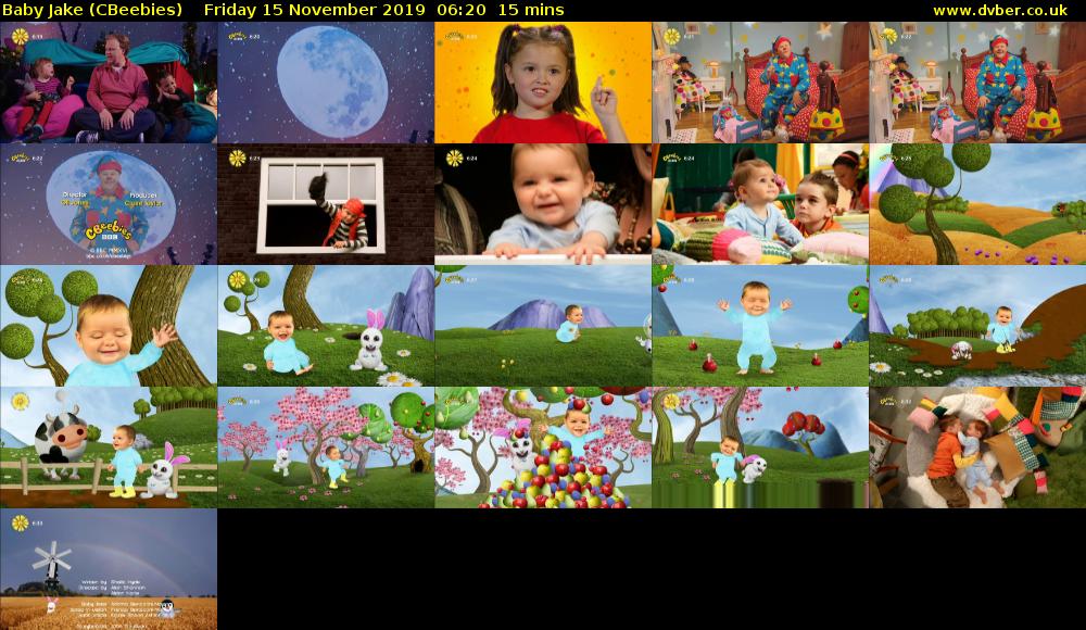 Baby Jake (CBeebies) - 2019-11-15-0620