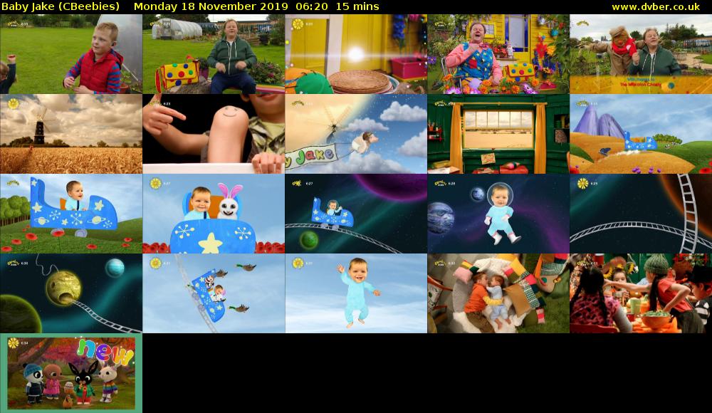 Baby Jake (CBeebies) - 2019-11-18-0620