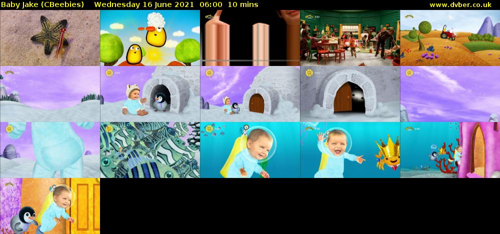 Baby Jake (CBeebies) - 2021-06-16-0600