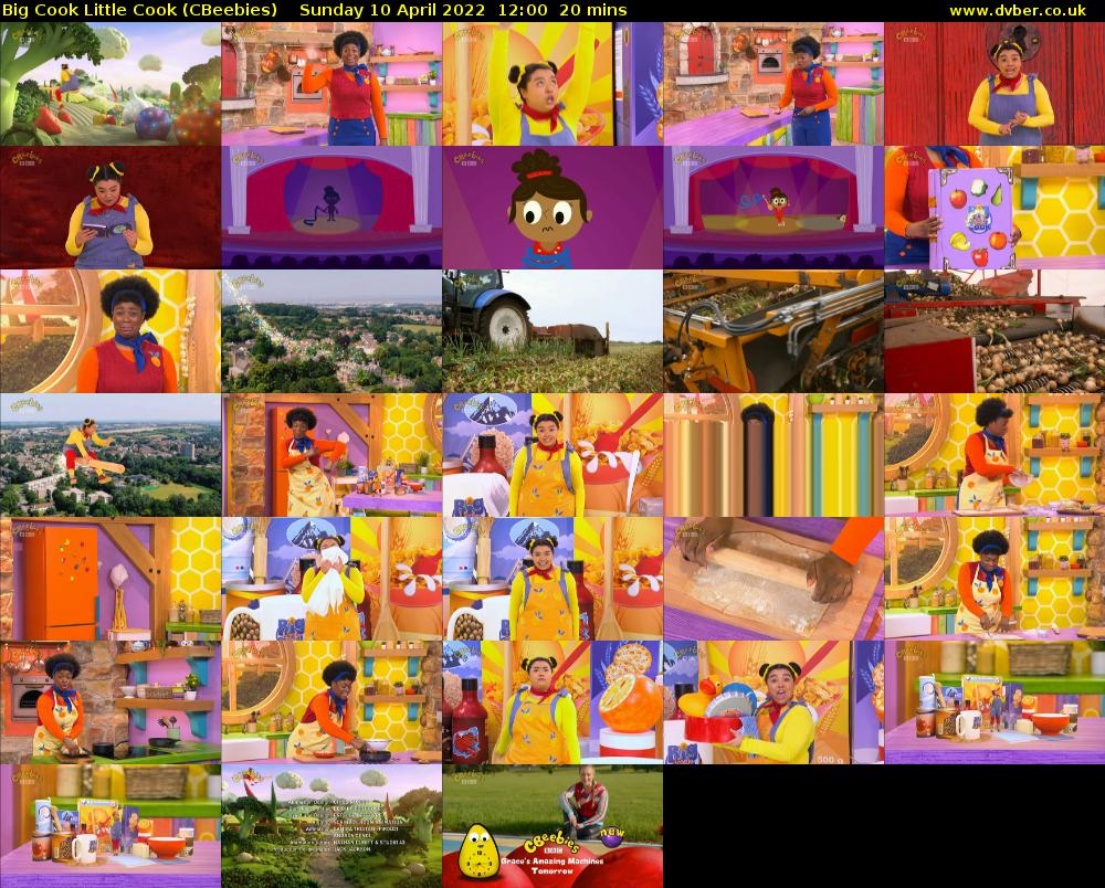 Big Cook Little Cook (CBeebies) - 2022-04-10-1200