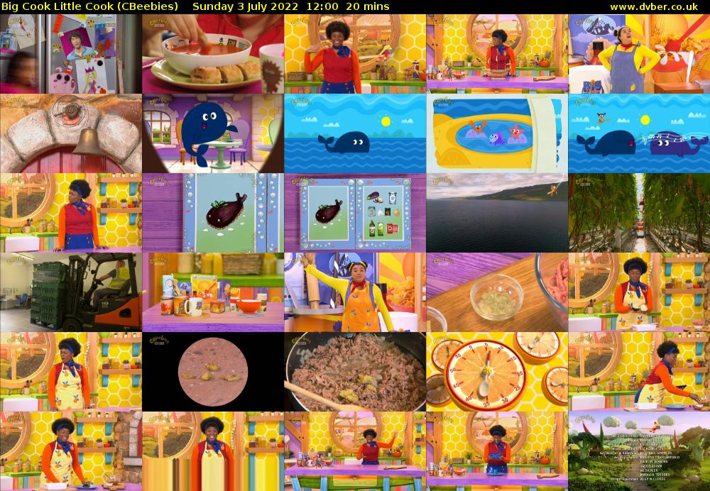 Big Cook Little Cook (CBeebies) - 2022-07-03-1200