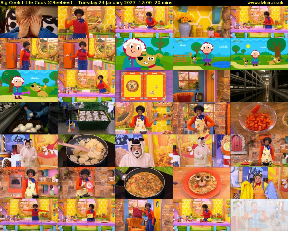 Big Cook Little Cook (CBeebies) - 2023-01-24-1200