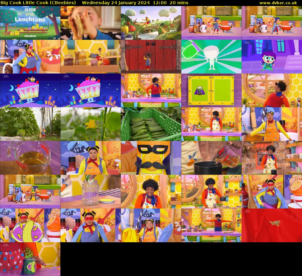 Big Cook Little Cook (CBeebies) - 2024-01-24-1200