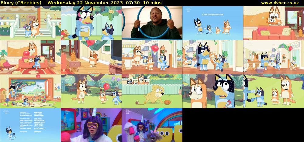 Bluey (CBeebies) - 2023-11-22-0730