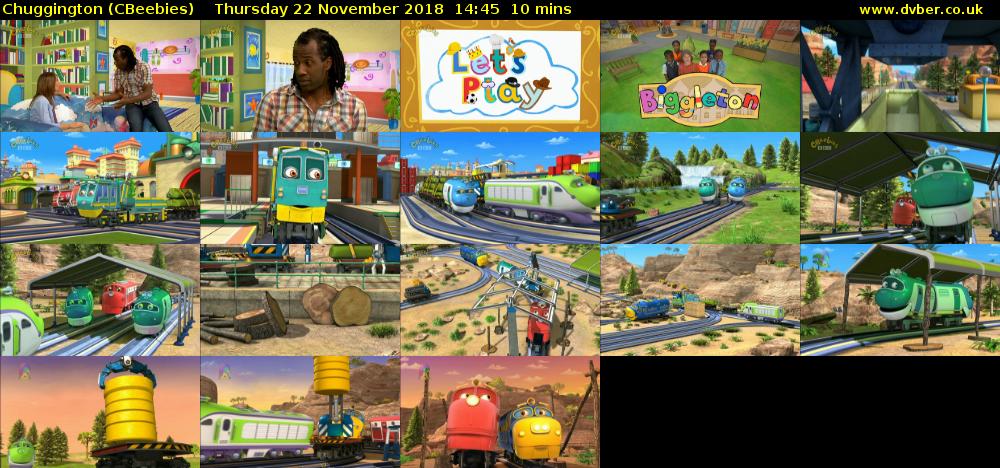 Chuggington Cbeebies