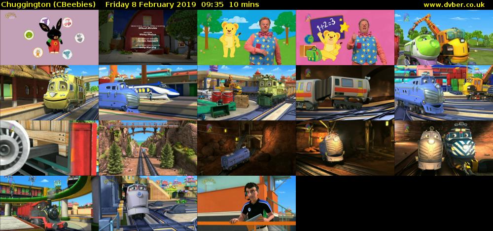 Chuggington (CBeebies) - 2019-02-08-0935