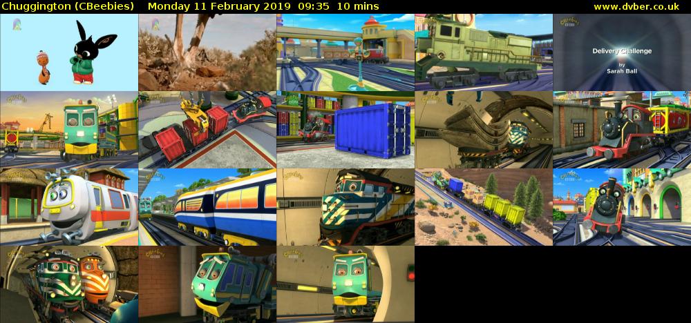 Chuggington (CBeebies) - 2019-02-11-0935