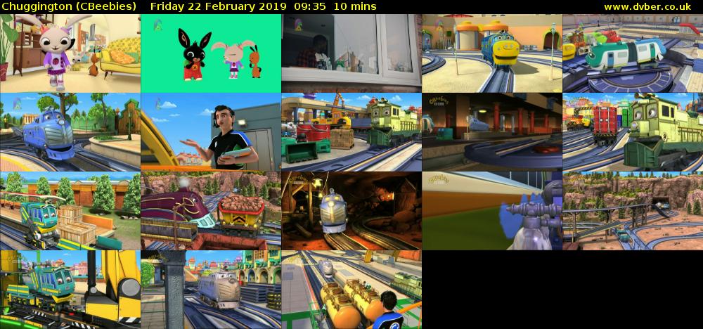 Chuggington (CBeebies) - 2019-02-22-0935