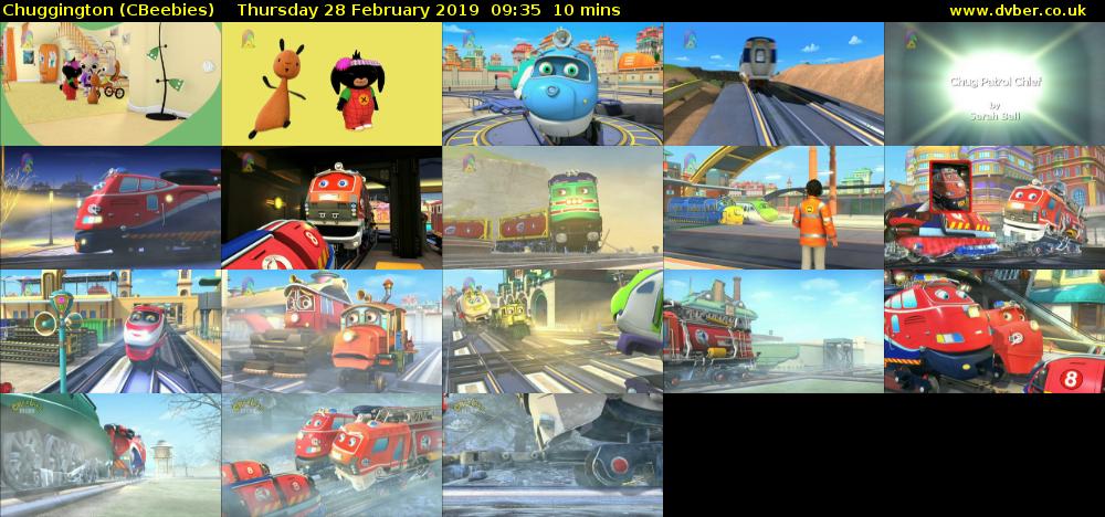 Chuggington (CBeebies) - 2019-02-28-0935