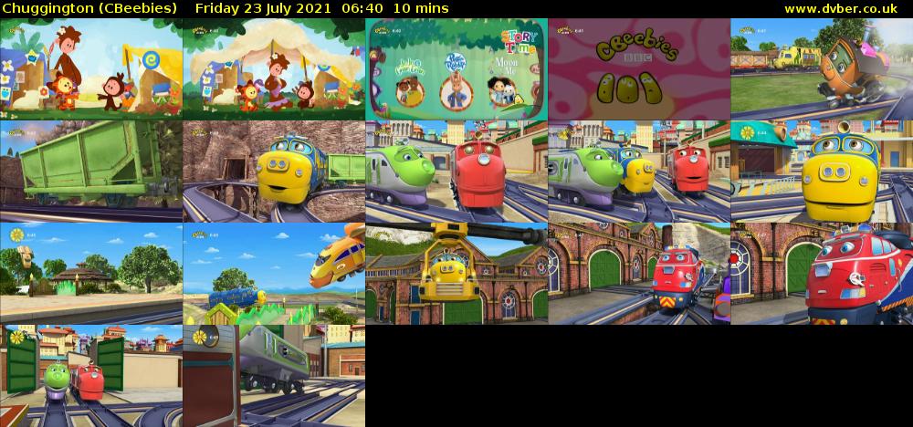 Chuggington (CBeebies) - 2021-07-23-0640