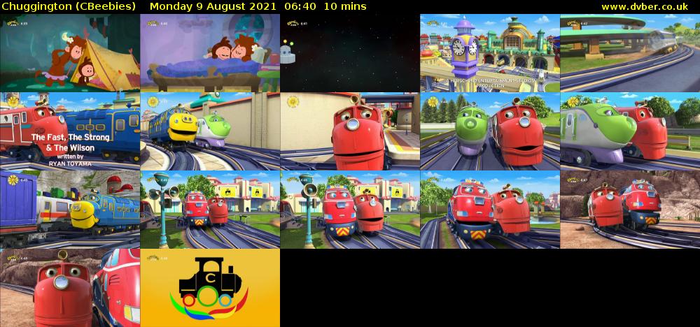 Chuggington (CBeebies) - 2021-08-09-0640