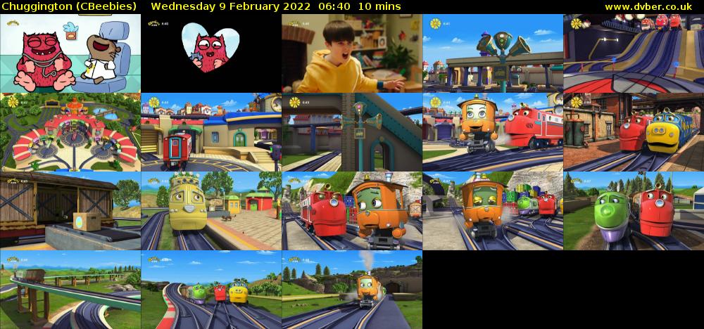 Chuggington (CBeebies) - 2022-02-09-0640