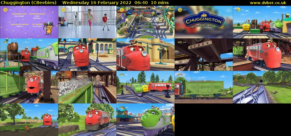 Chuggington (CBeebies) - 2022-02-16-0640