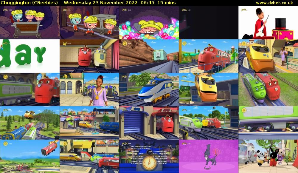 Chuggington (CBeebies) - 2022-11-23-0645