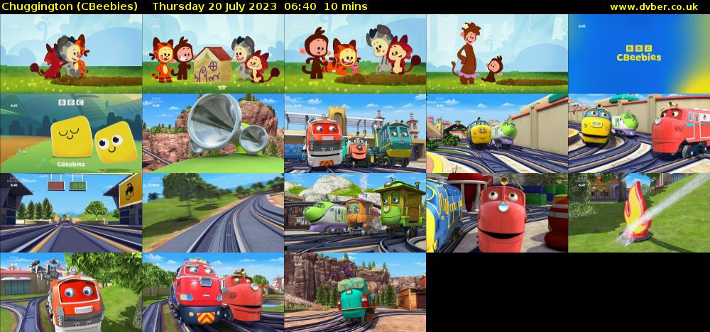 Chuggington (CBeebies) - 2023-07-20-0640