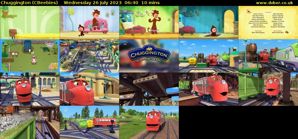Chuggington (CBeebies) - 2023-07-26-0640