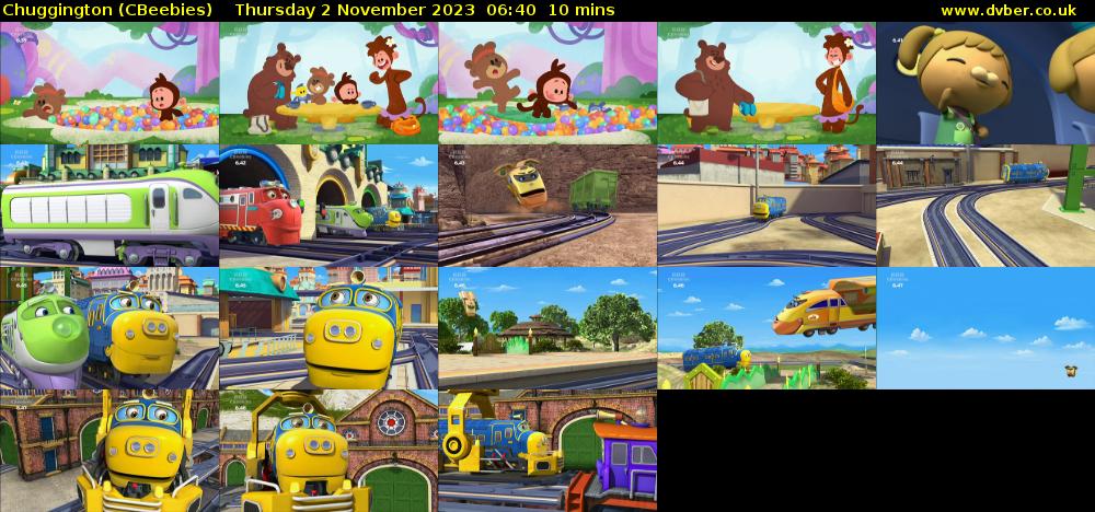 Chuggington (CBeebies) - 2023-11-02-0640