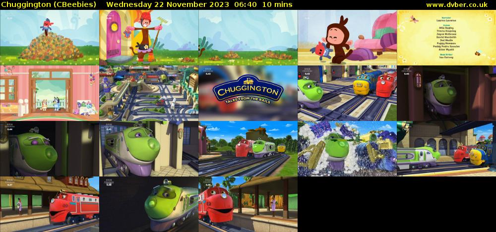 Chuggington (CBeebies) - 2023-11-22-0640