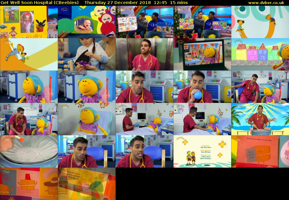Get Well Soon Hospital (CBeebies) - 2018-12-27-1245