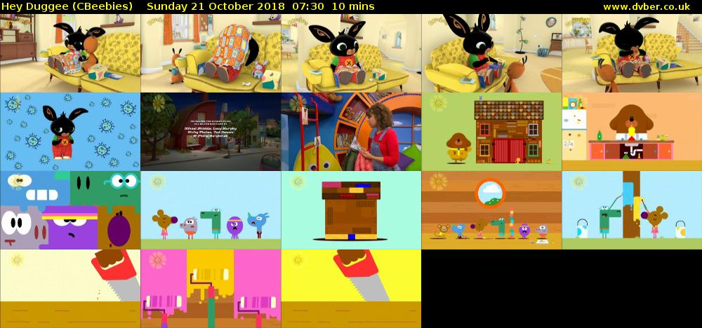 Hey Duggee (CBeebies) - 2018-10-21-0730