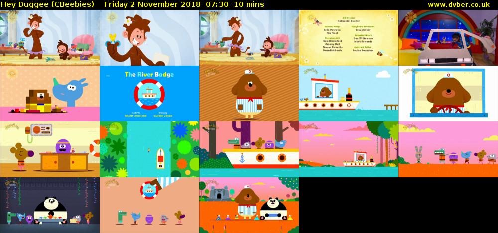 Hey Duggee (CBeebies) - 2018-11-02-0730