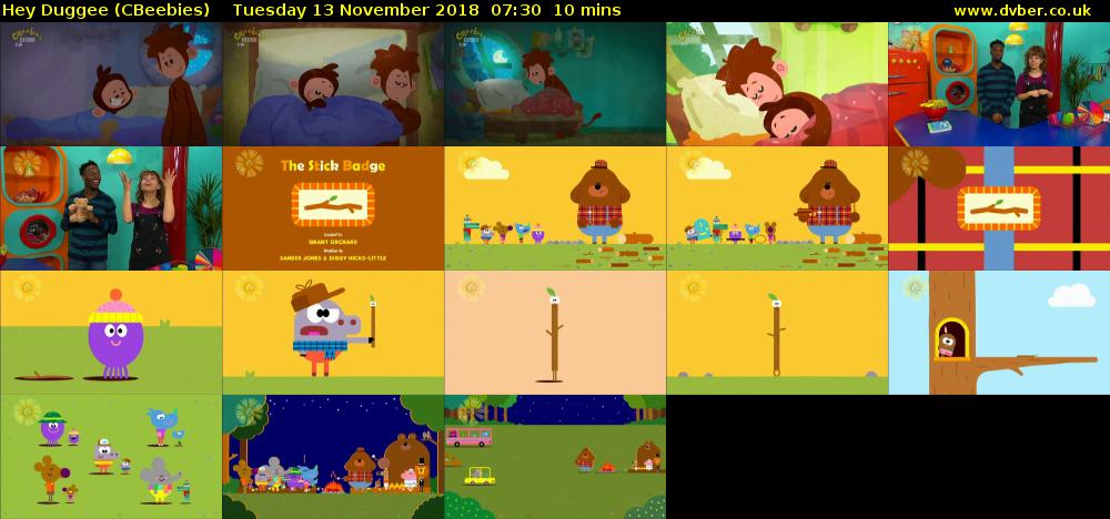 Hey Duggee (CBeebies) - 2018-11-13-0730