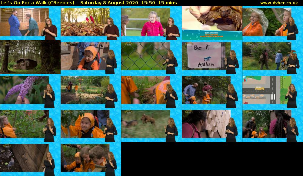 Let's Go For A Walk (CBeebies) - 2020-08-08-1550