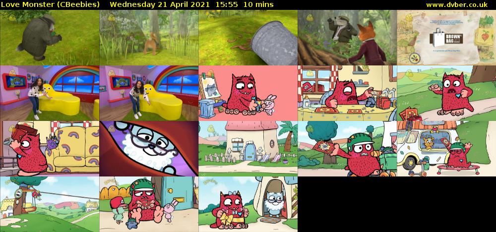 Love Monster (CBeebies) - 2021-04-21-1555