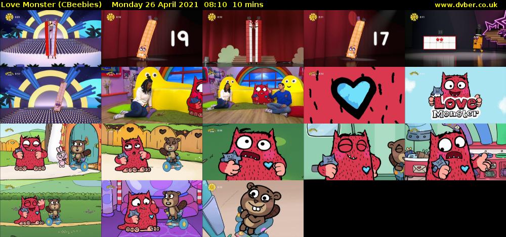 Love Monster (CBeebies) - 2021-04-26-0810