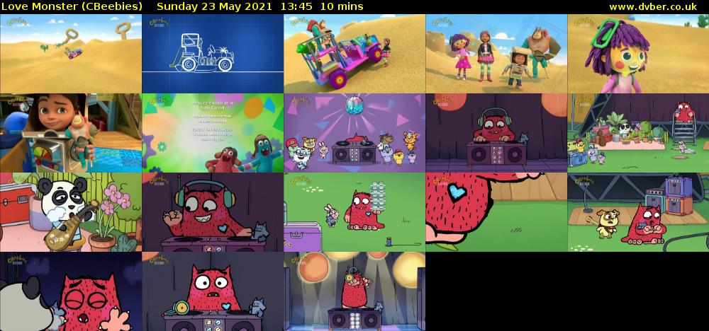 Love Monster (CBeebies) - 2021-05-23-1345