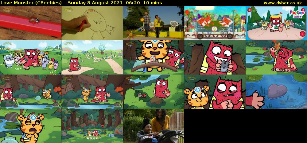 Love Monster (CBeebies) - 2021-08-08-0620