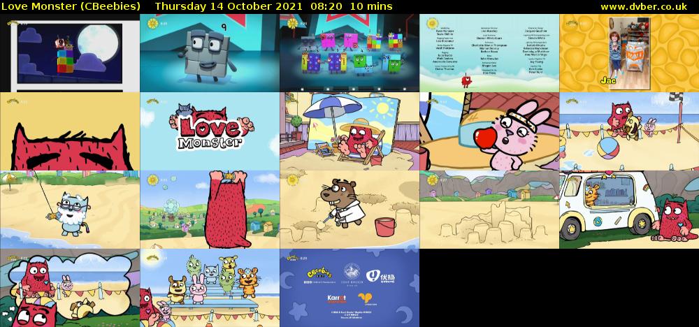 Love Monster (CBeebies) - 2021-10-14-0820