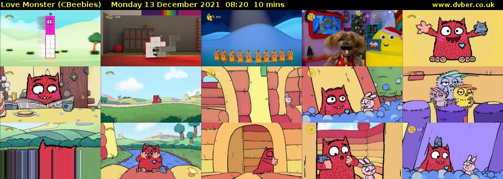 Love Monster (CBeebies) - 2021-12-13-0820