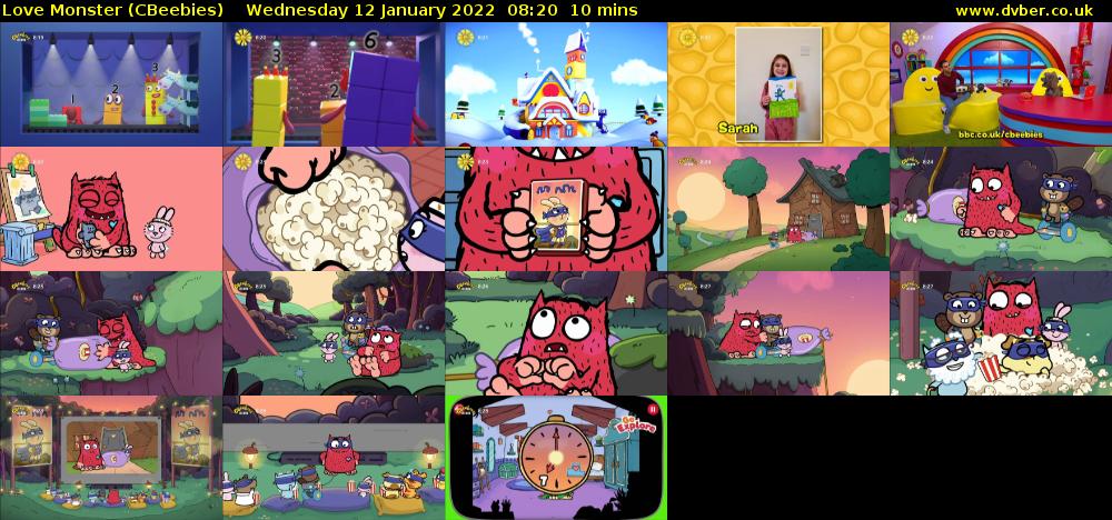 Love Monster (CBeebies) - 2022-01-12-0820