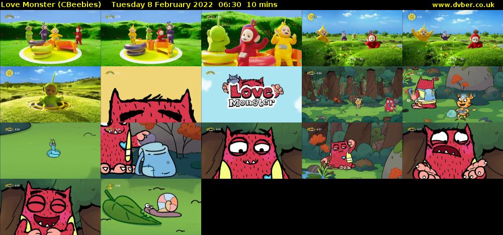 Love Monster (CBeebies) - 2022-02-08-0630