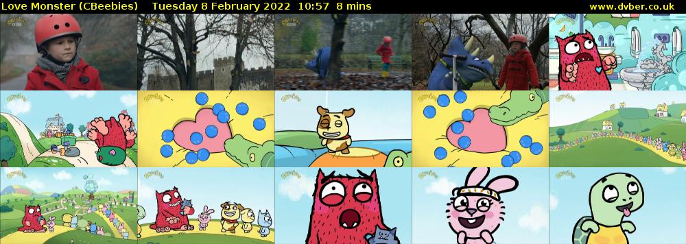 Love Monster (CBeebies) - 2022-02-08-1057