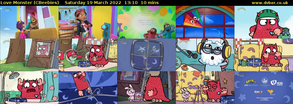 Love Monster (CBeebies) - 2022-03-19-1310