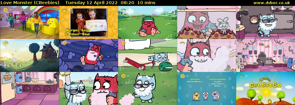 Love Monster (CBeebies) - 2022-04-12-0820