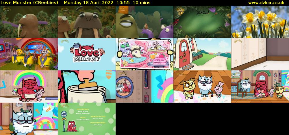 Love Monster (CBeebies) - 2022-04-18-1055