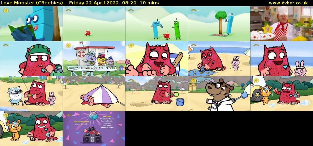 Love Monster (CBeebies) - 2022-04-22-0820