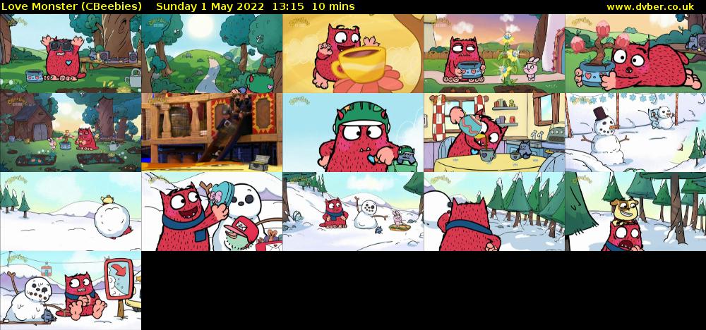 Love Monster (CBeebies) - 2022-05-01-1315