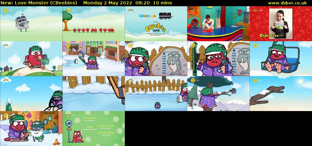 Love Monster (CBeebies) - 2022-05-02-0820