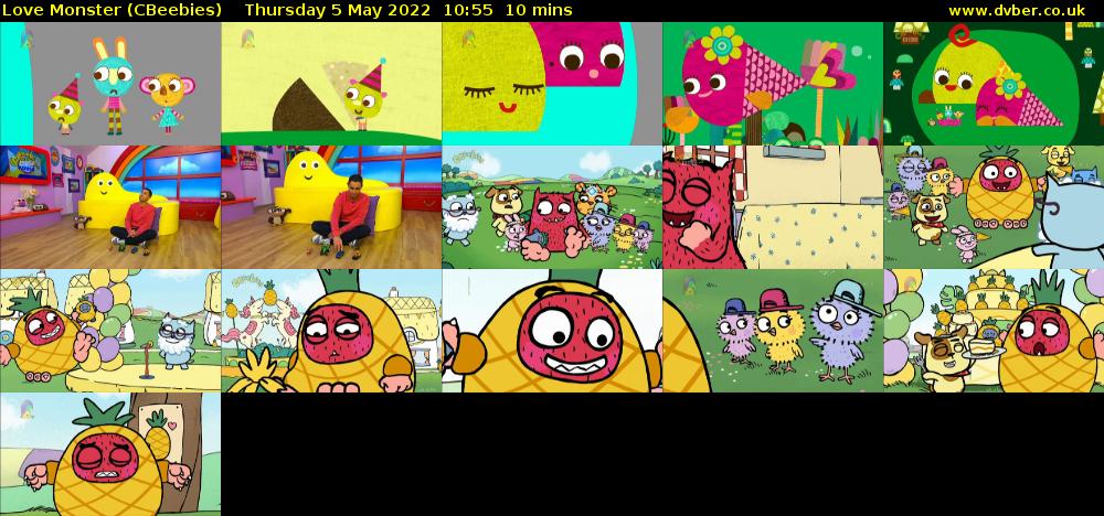 Love Monster (CBeebies) - 2022-05-05-1055