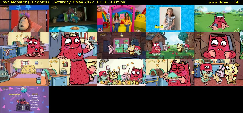 Love Monster (CBeebies) - 2022-05-07-1310