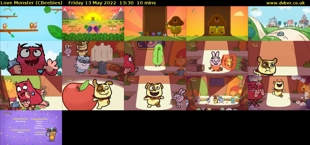 Love Monster (CBeebies) - 2022-05-13-1330