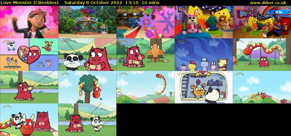 Love Monster (CBeebies) - 2022-10-08-1310