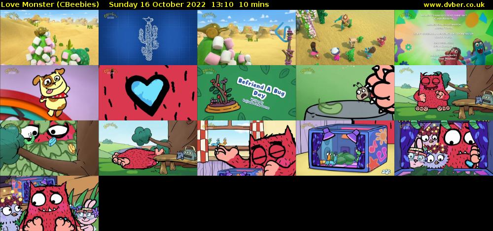 Love Monster (CBeebies) - 2022-10-16-1310