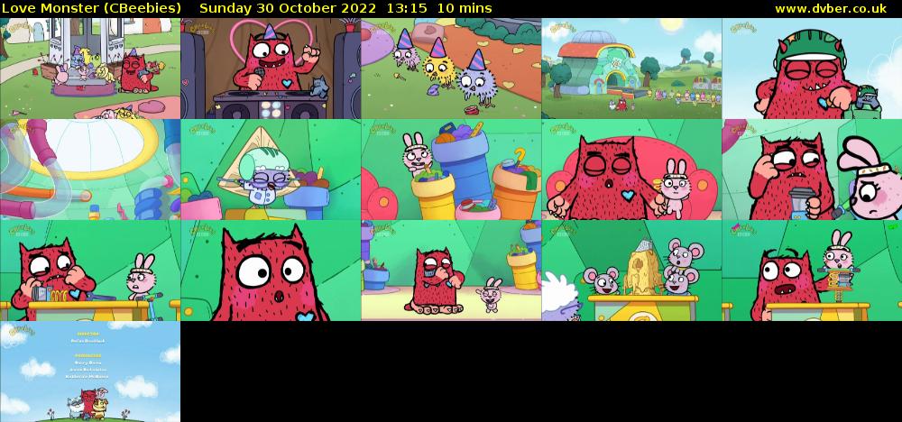 Love Monster (CBeebies) - 2022-10-30-1315