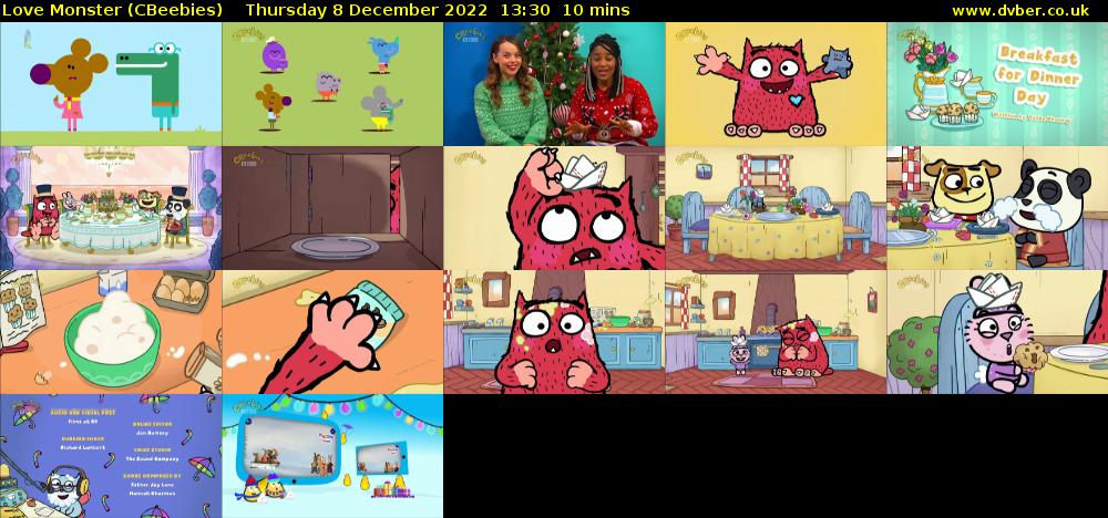 Love Monster (CBeebies) - 2022-12-08-1330