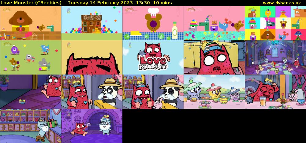 Love Monster (CBeebies) - 2023-02-14-1330